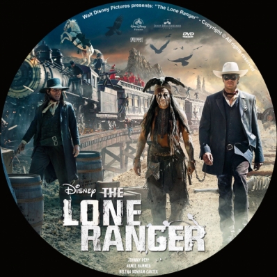 The Lone Ranger Dvd Label
