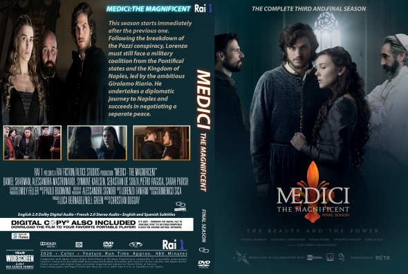 CoverCity - DVD Covers & Labels - Medici - Season 3