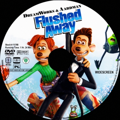 Flushed Away Dvd Cover