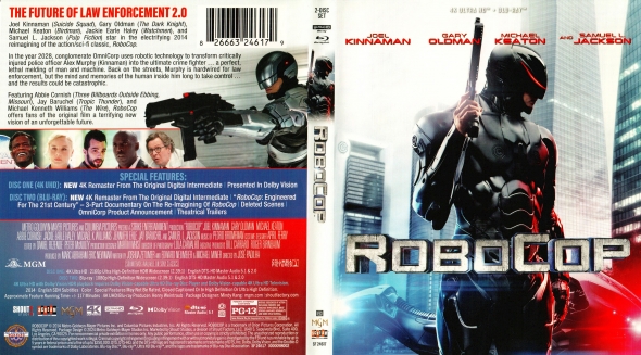 CoverCity - DVD Covers & Labels - Robocop 4K