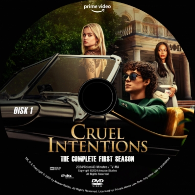 CoverCity - DVD Covers & Labels - Cruel Intentions - Season 1; disk 1