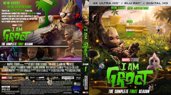 CoverCity - DVD Covers & Labels - I Am Groot 4K - Season 1