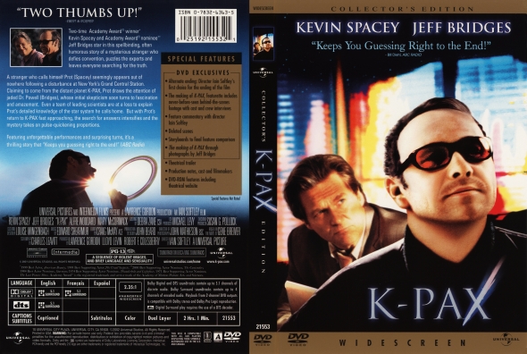 CoverCity - DVD Covers & Labels - K-Pax