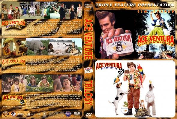 CoverCity - DVD Covers & Labels - Ace Ventura Triple Feature CoverCity - DVD Covers & Labels - Ace Ventura Triple Feature