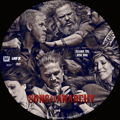 Sons Of Anarchy Dvd Cover Seizoen 6