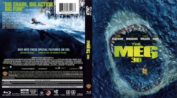 CoverCity - DVD Covers & Labels - The Meg 3D