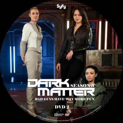 CoverCity - DVD Covers & Labels - Dark Matter - Season 3; disc 2