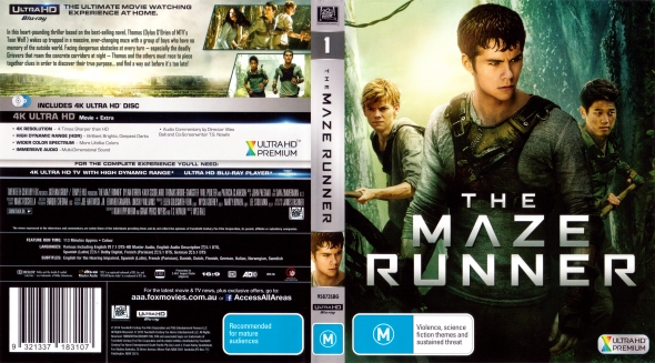 CoverCity - DVD Covers & Labels - The Maze Runner 4K