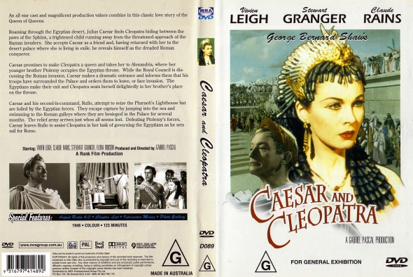 CoverCity - DVD Covers & Labels - Caesar and Cleopatra