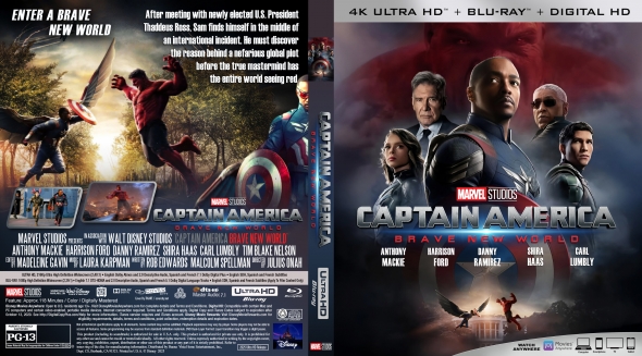 CoverCity - DVD Covers & Labels - Captain America: Brave New World