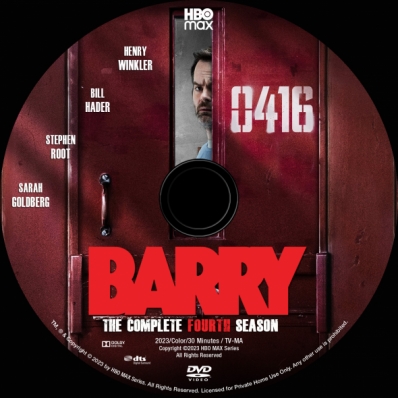 CoverCity - DVD Covers & Labels - Barry - Season 4
