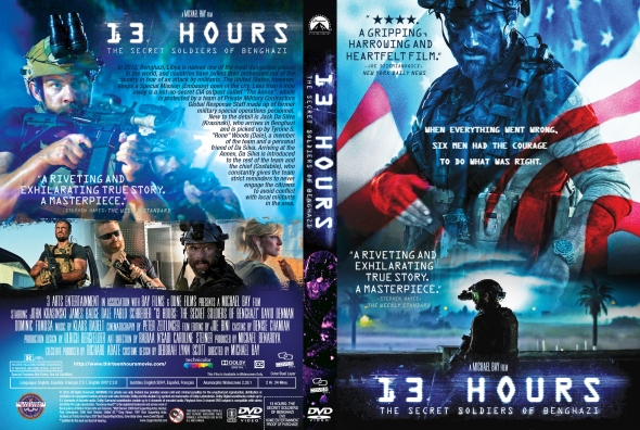 CoverCity - DVD Covers & Labels - 13 Hours: The Secret Soldiers of Benghazi