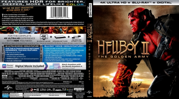 CoverCity - DVD Covers & Labels - Hellboy II: The Golden Army 4K