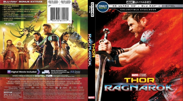 CoverCity - DVD Covers & Labels - Thor: Ragnarok 4K