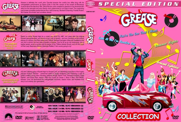 CoverCity - DVD Covers & Labels - Grease Triple Feature