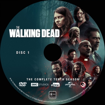 CoverCity - DVD Covers & Labels - The Walking Dead - Season 10; disc 1