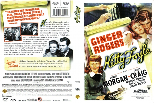 CoverCity - DVD Covers & Labels - Kitty Foyle