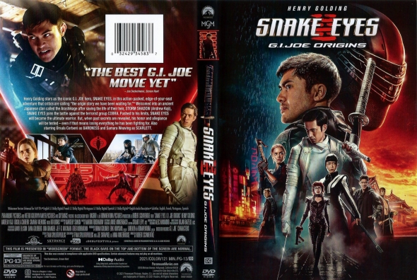 CoverCity - DVD Covers & Labels - Snake Eyes: G.I. Joe Origins