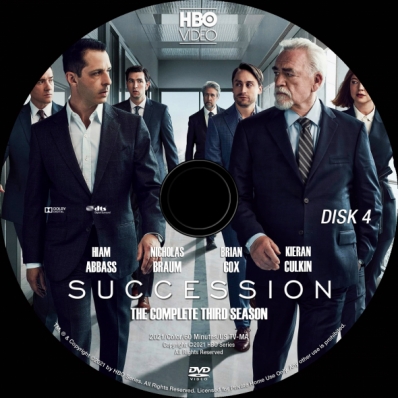 CoverCity - DVD Covers & Labels - Succession - Season 3; disk 4