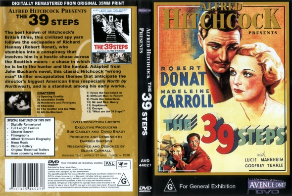 CoverCity - DVD Covers & Labels - The 39 Steps