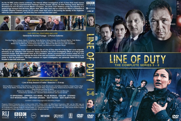 CoverCity - DVD Covers & Labels - Line of Duty - Series 5 & 6