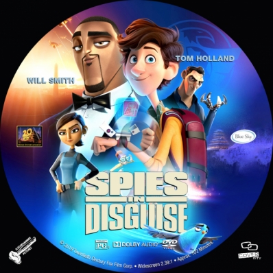 CoverCity - DVD Covers & Labels - Spies In Disguise