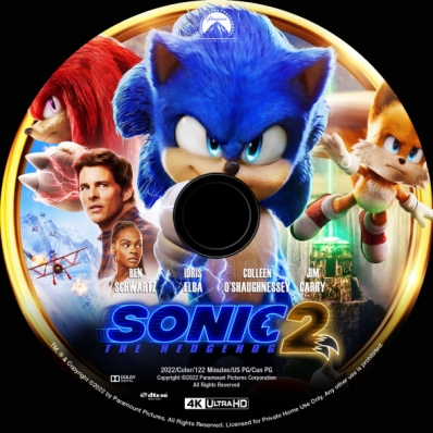 CoverCity - DVD Covers & Labels - Sonic the Hedgehog 2 4K