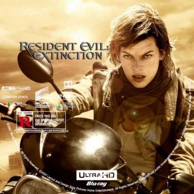 CoverCity - DVD Covers & Labels - Resident Evil: Extinction 4K
