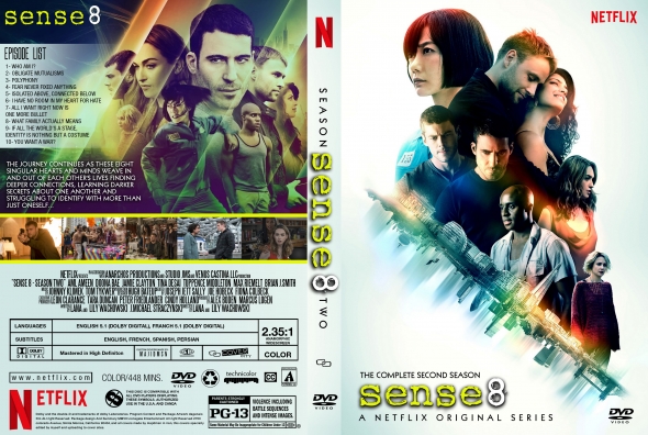 CoverCity - DVD Covers & Labels - Sense 8 - Season 2