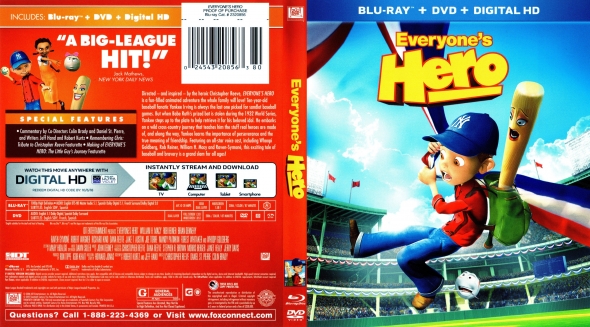 CoverCity - DVD Covers & Labels - Everyone's Hero