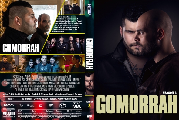 CoverCity - DVD Covers & Labels - Gomorrah - Season 3