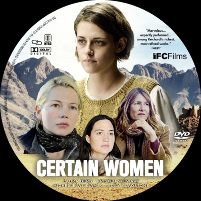 CoverCity - DVD Covers & Labels - Certain Women
