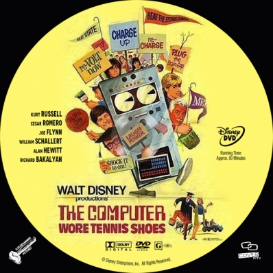 CoverCity - DVD Covers & Labels - The Computer Wore Tennis Shoes