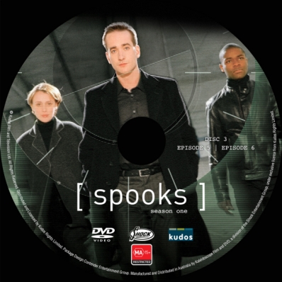 CoverCity - DVD Covers & Labels - Spooks - Season 1; disc 3