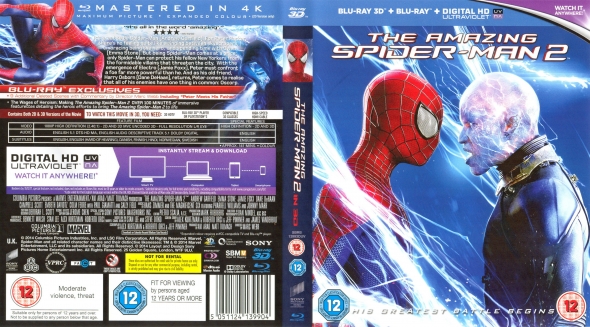 CoverCity - DVD Covers & Labels - The Amazing Spider-Man 2 3D