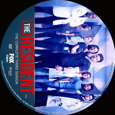 CoverCity - DVD Covers & Labels - The Resident - Season 3; disc 1