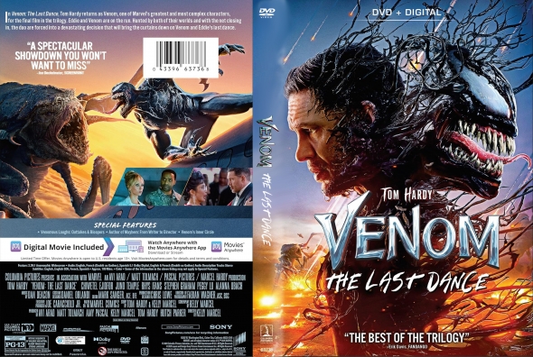 CoverCity - DVD Covers & Labels - Venom: The Last Dance