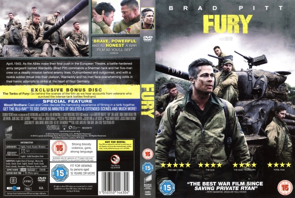 CoverCity - DVD Covers & Labels - Fury