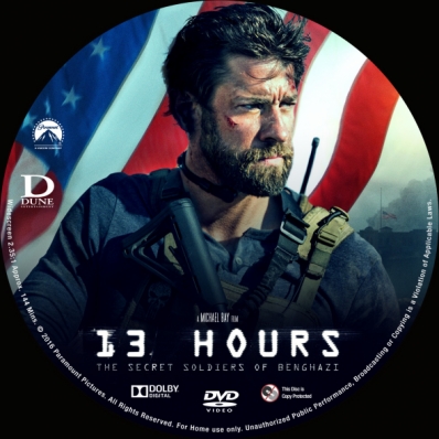 CoverCity - DVD Covers & Labels - 13 Hours: The Secret Soldiers of Benghazi