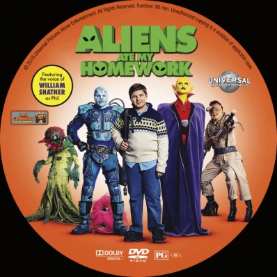 CoverCity - DVD Covers & Labels - Aliens Ate My Homework