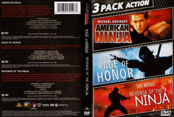 Revenge Of Ninja Dvd Cover
