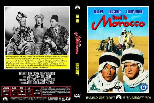 CoverCity - DVD Covers & Labels - Road to Morocco