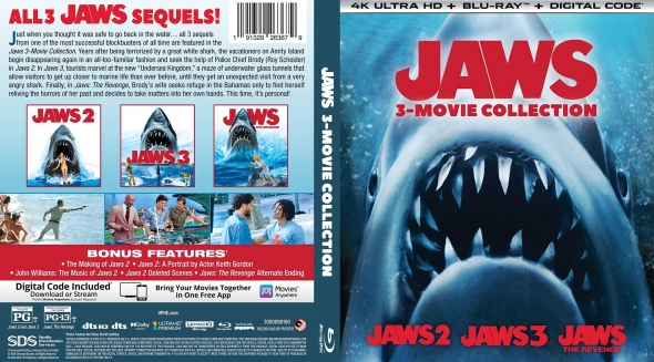CoverCity - DVD Covers & Labels - Jaws: 3-Movie Collection (4K)0