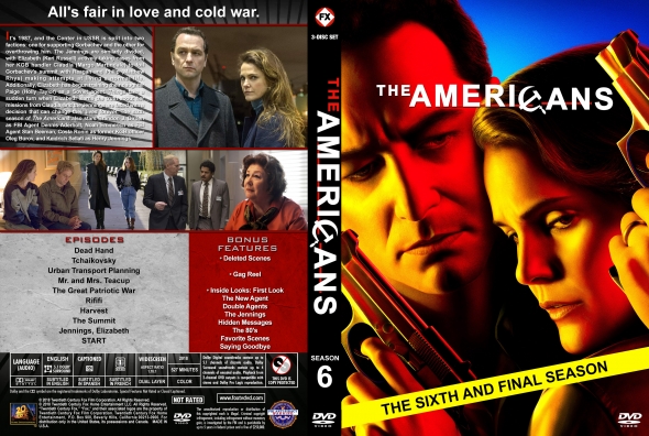 CoverCity - DVD Covers & Labels - The Americans - Season 6