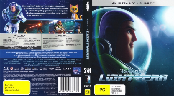CoverCity - DVD Covers & Labels - Lightyear 4K