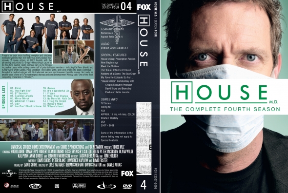 CoverCity - DVD Covers & Labels - House M.D. - Season 4