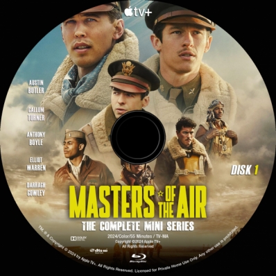 CoverCity - DVD Covers & Labels - Masters of the Air - Mini Series; disk 1