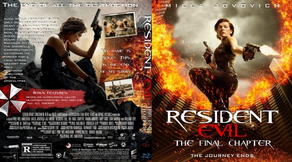 CoverCity - DVD Covers & Labels - Resident Evil: The Final Chapter