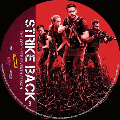CoverCity - DVD Covers & Labels - Strike Back - Season 7; disc 3