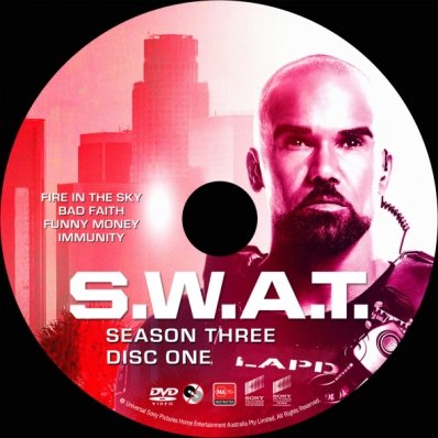 CoverCity - DVD Covers & Labels - S.W.A.T. - Season 3; disc 1